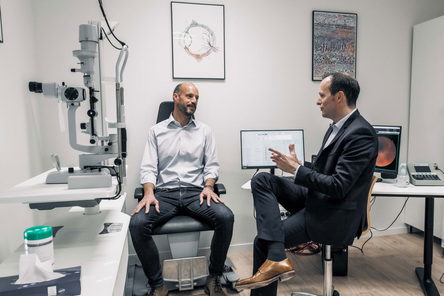 Le déroulé de votre consultation ophtalmologique chez Visio-Ouest